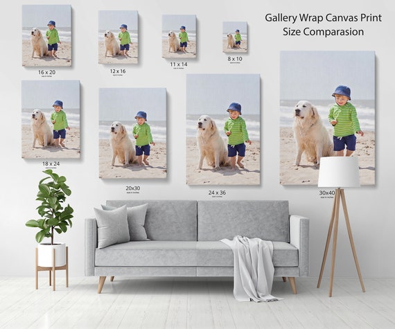 All Sizes Photo To Canvas Custom Canvas Prints Your Image Etsy