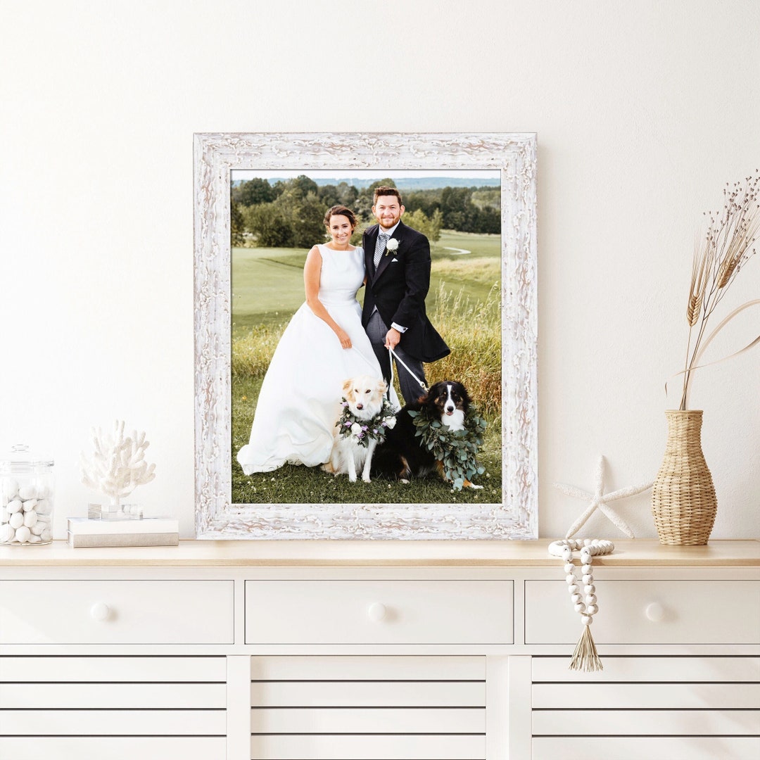 Custom Framed Photo Paper Print Rustic Made to Order Frames - Etsy