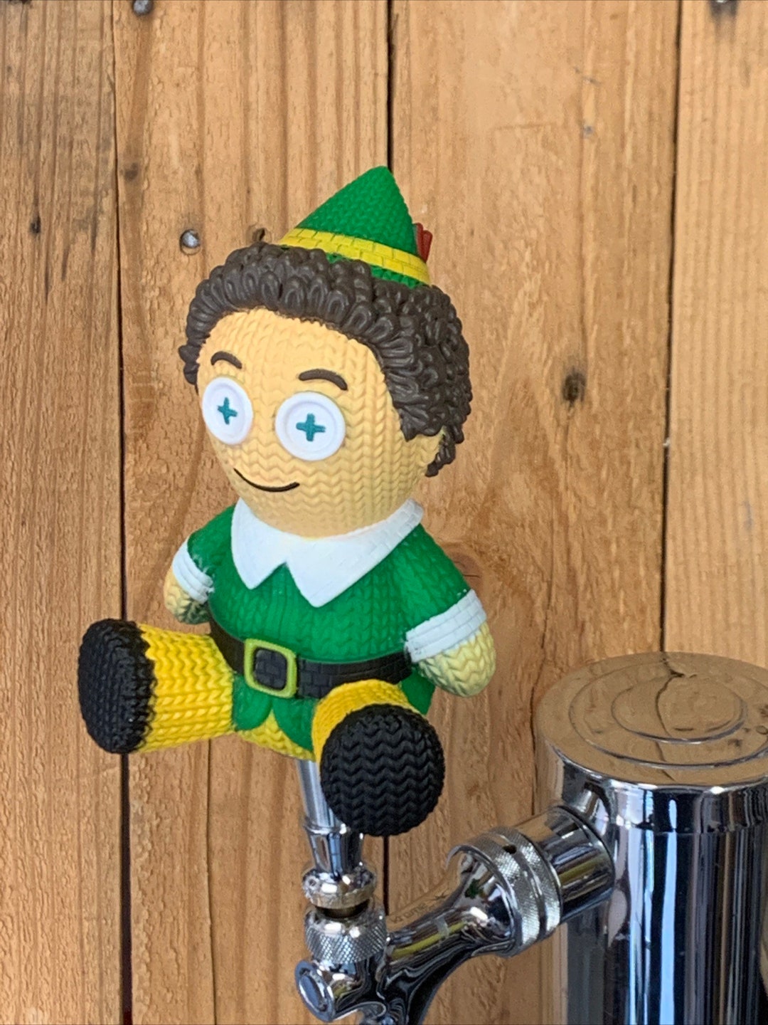 Buddy the Elf Tap Handle for Beer Keg Mini Knob - Etsy