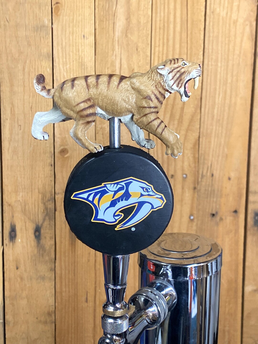 Nashville Predators Beer Tap Handle Hockey Puck Stack - Etsy