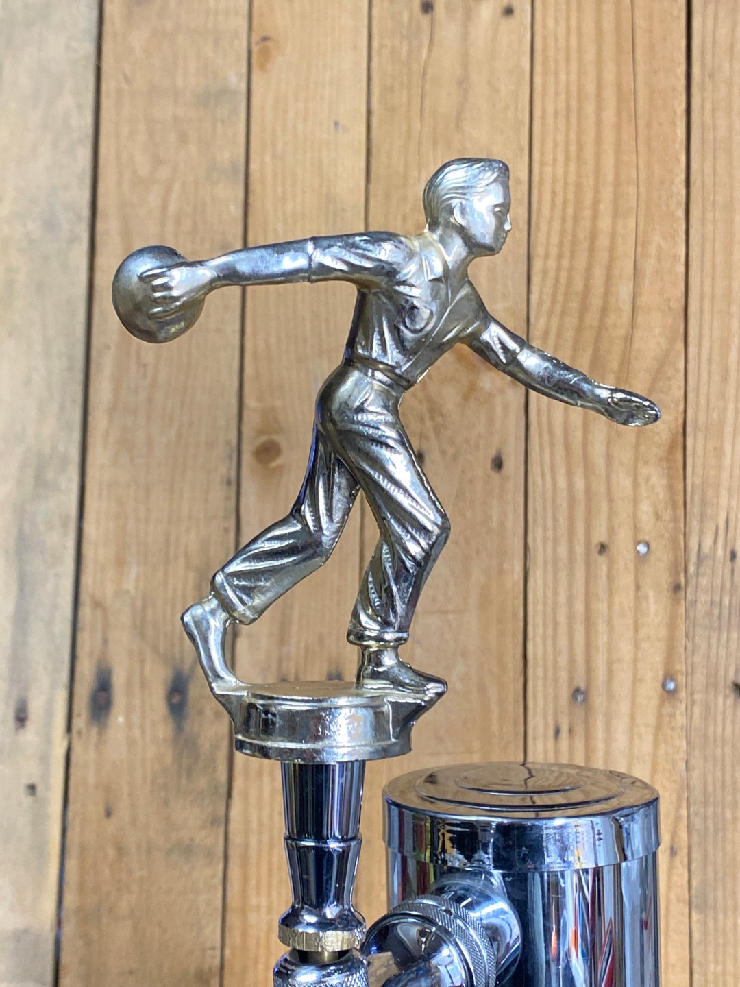 Men’s Bowling Trophy Beer Tap Handle Large - Etsy