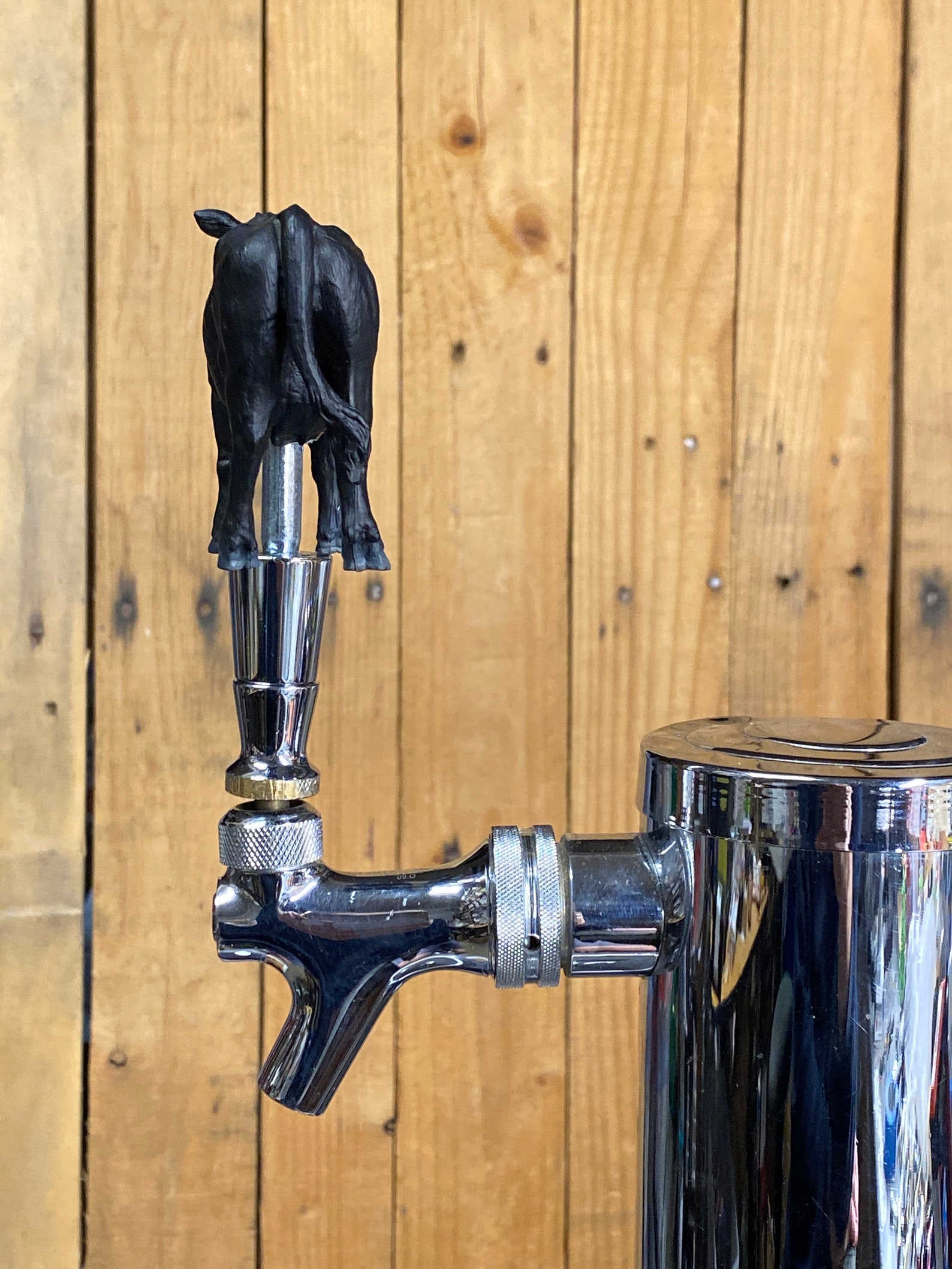 Black Angus Cow Beer Tap Handle - Etsy