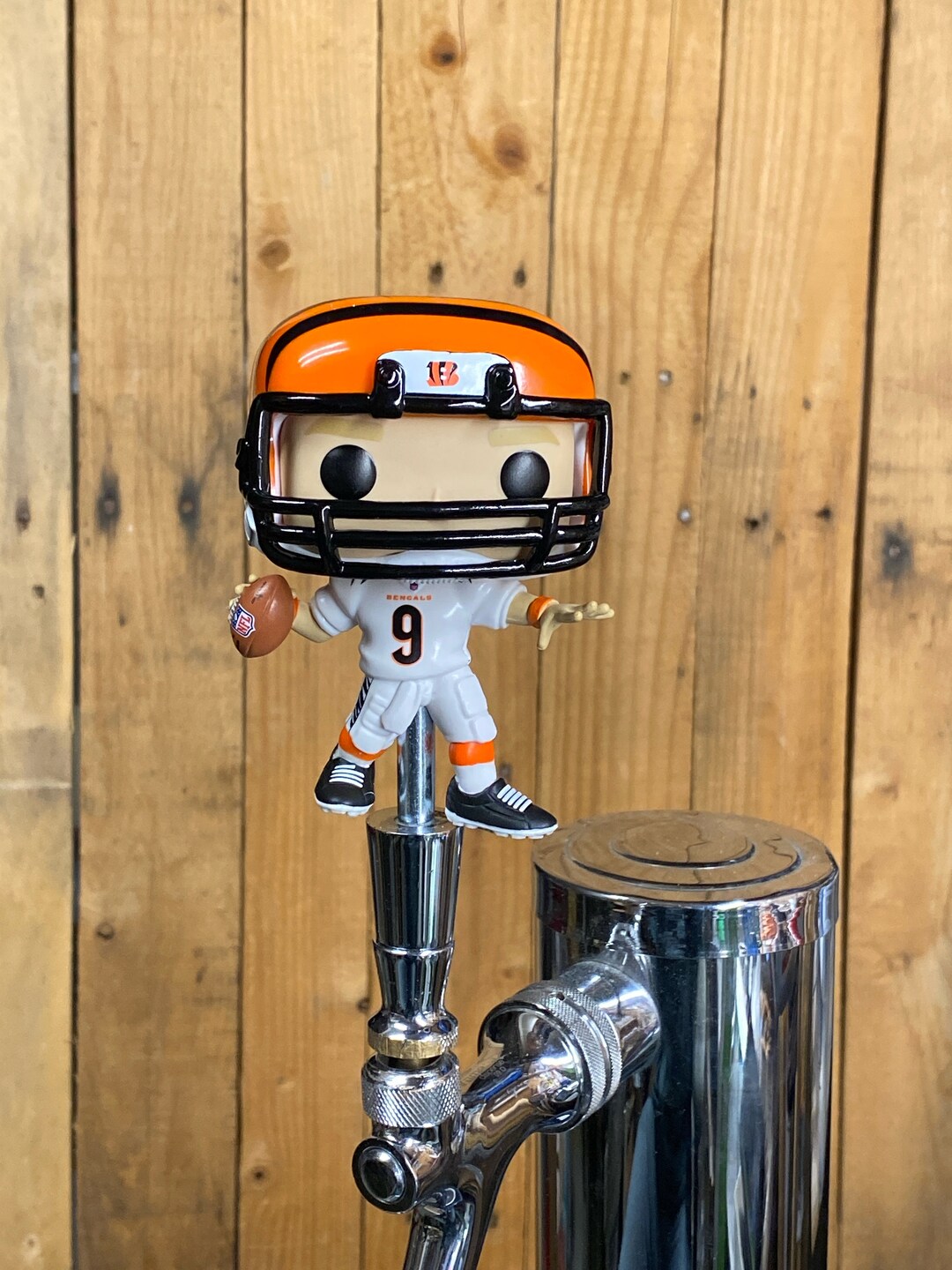 Cincinnati Bengals Mini Beer Keg Tap Handle NFL Football Joe Burrow - Etsy