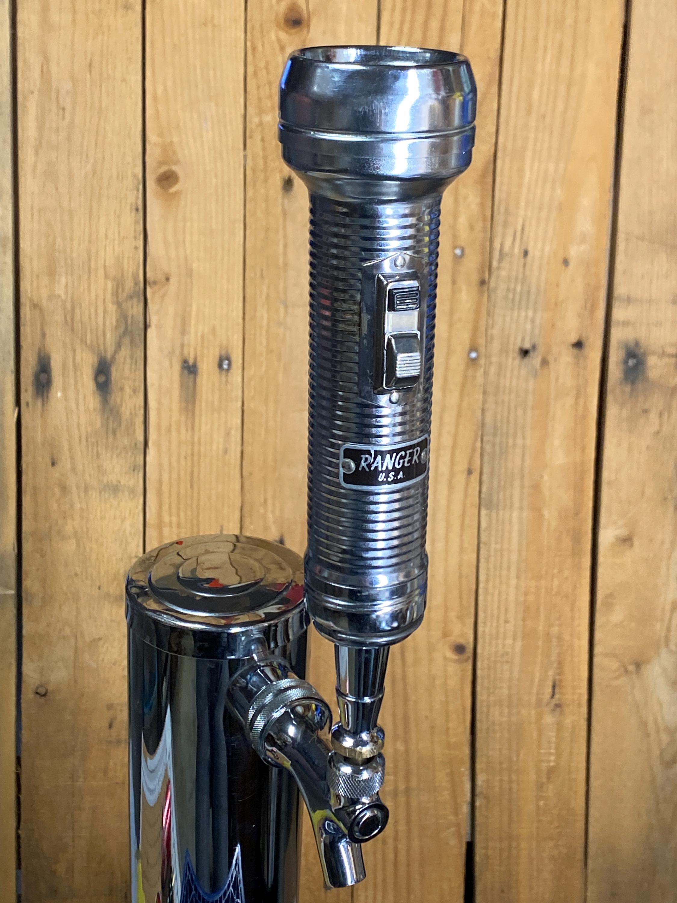 Vintage Flashlight Beer Tap Handle for Draft Kegerator - Etsy