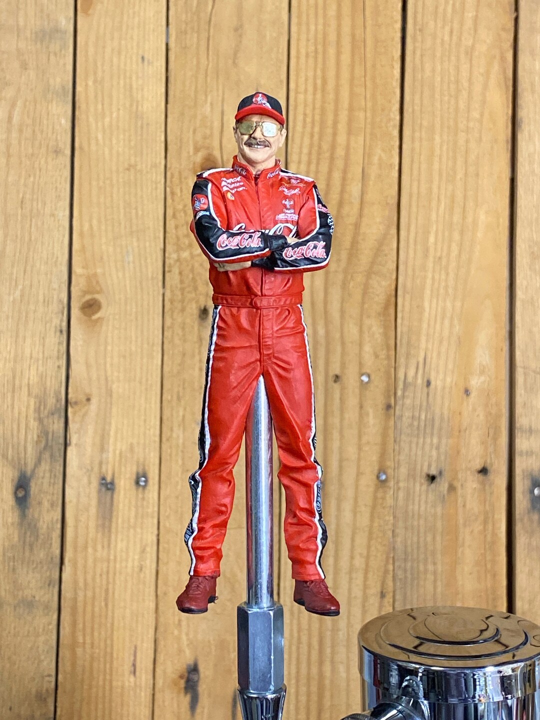 Dale Earnhardt NASCAR Beer Keg Tap Handle Car Racing Red - Etsy