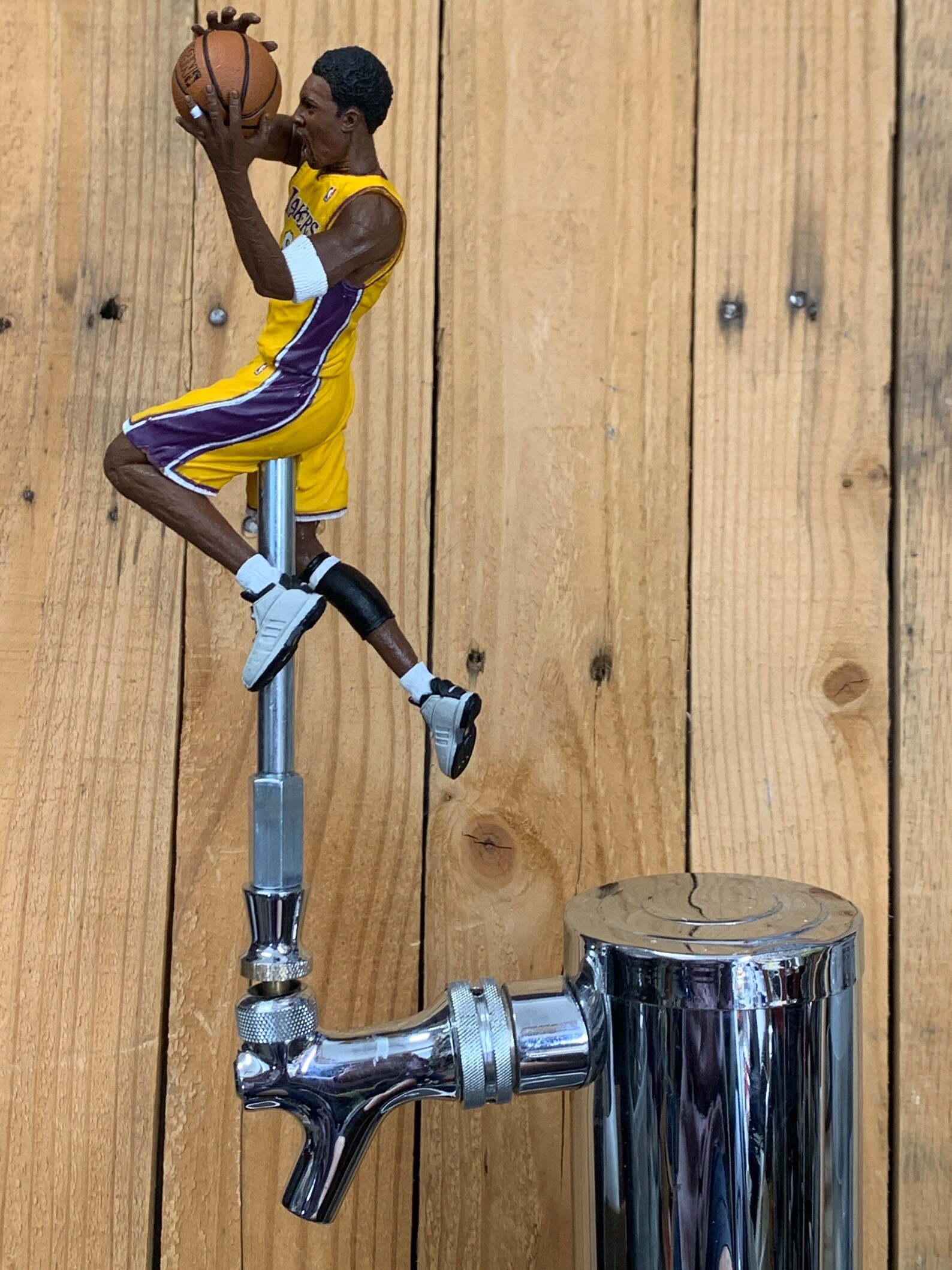 Los Angeles Lakers Beer Keg Tap Handle for Kegerator Kobe - Etsy