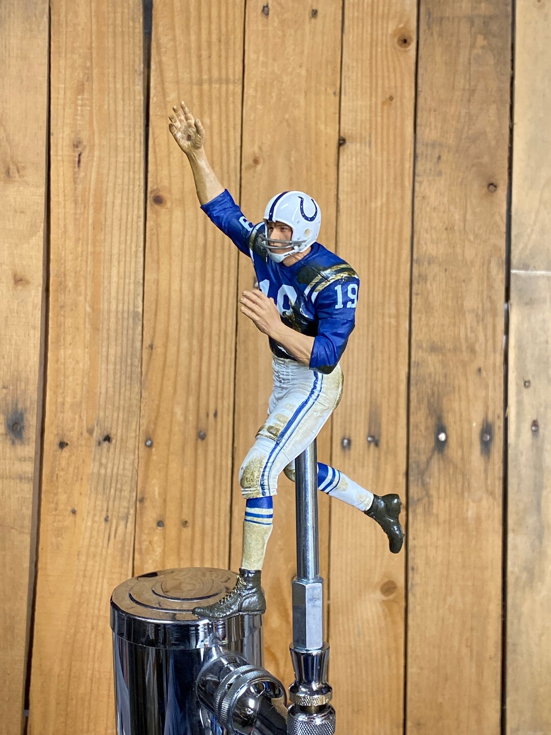 Baltimore Colts Johnny Unitas Beer Tap Handle NFL Football - Etsy
