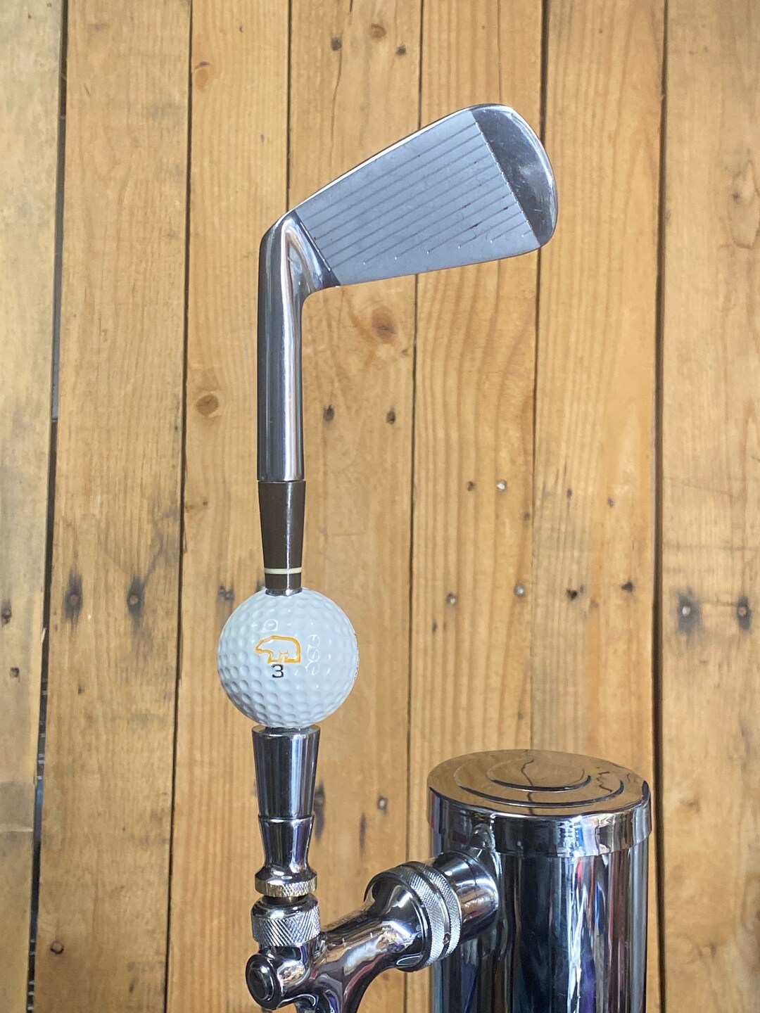 Golf Club Tap Handle for Beer Keg Kegerator Nicklaus 6 Iron Golf Club ...