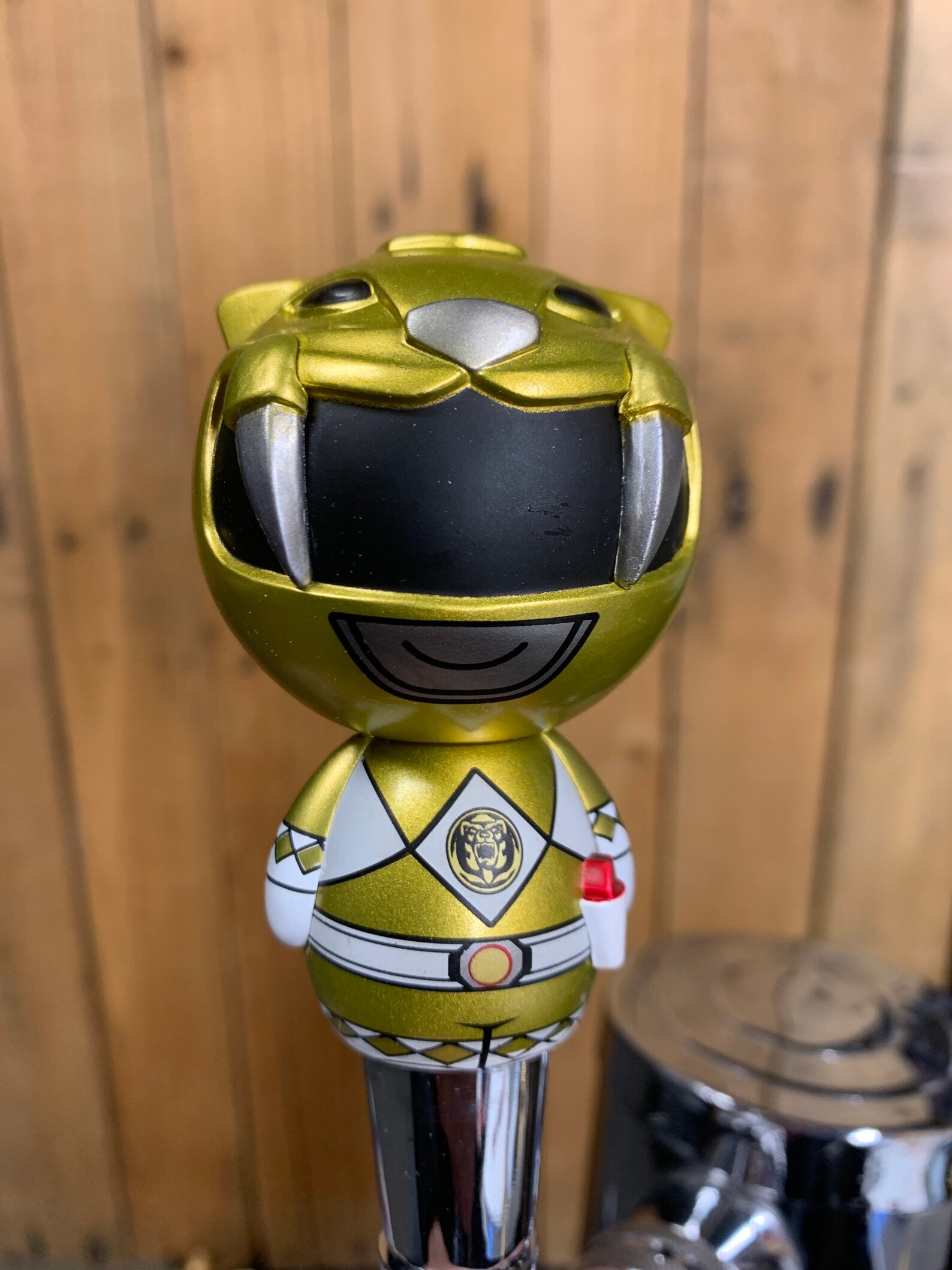 Mighty Morphin Power Rangers Beer Keg Mini Tap Handle Yellow | Etsy