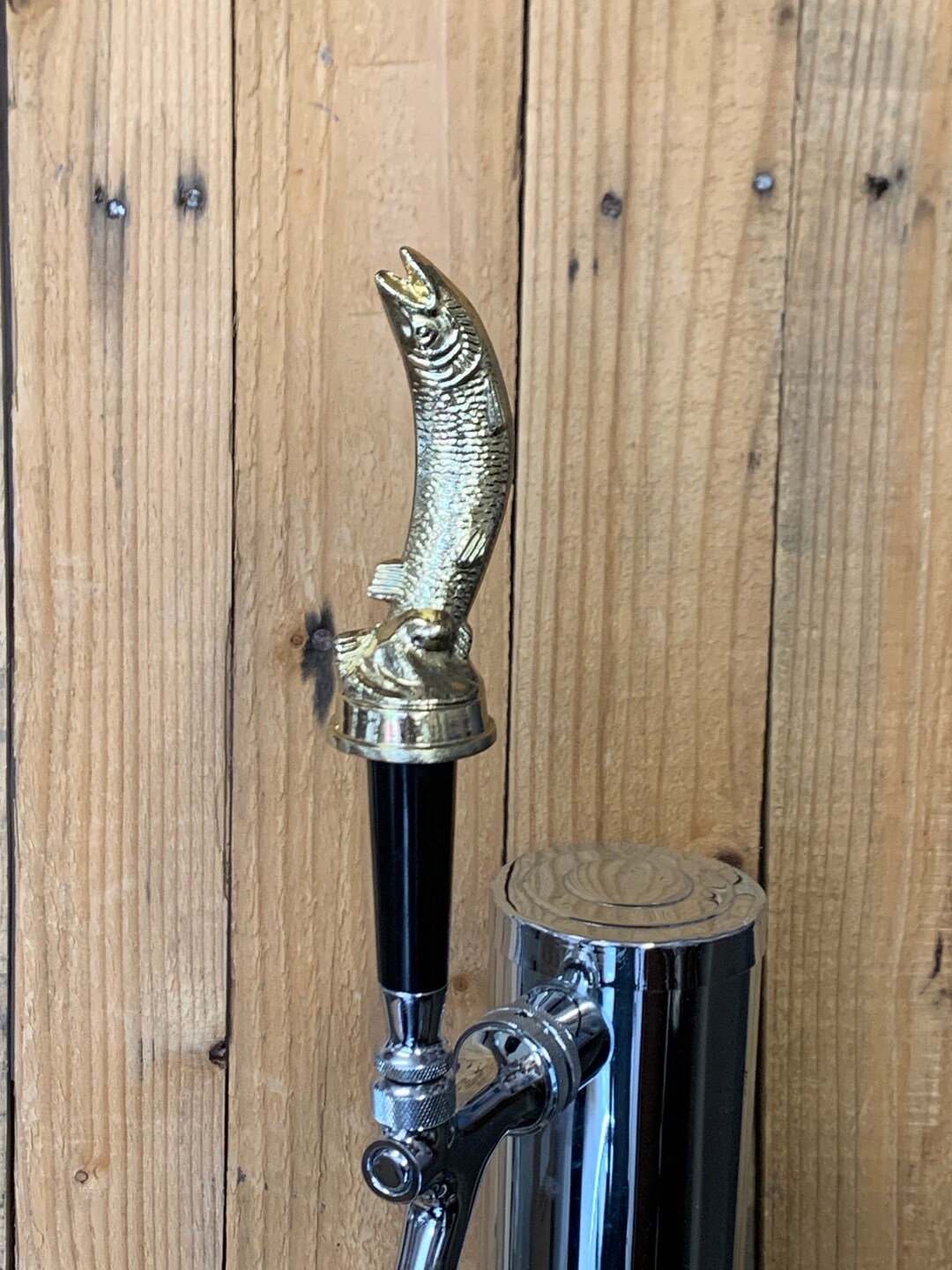 Pike Fishing Trophy Tap Handle for Beer Kegerator Fishing Fish ...
