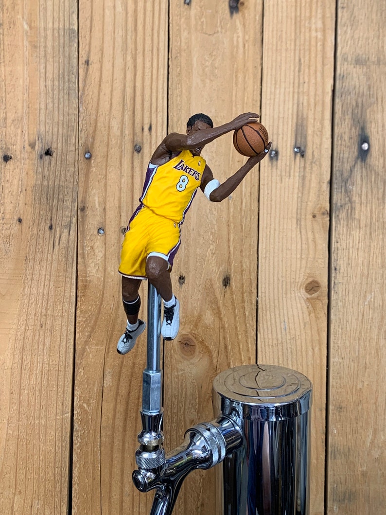 Los Angeles Lakers Beer Keg Tap Handle for Kegerator Kobe - Etsy