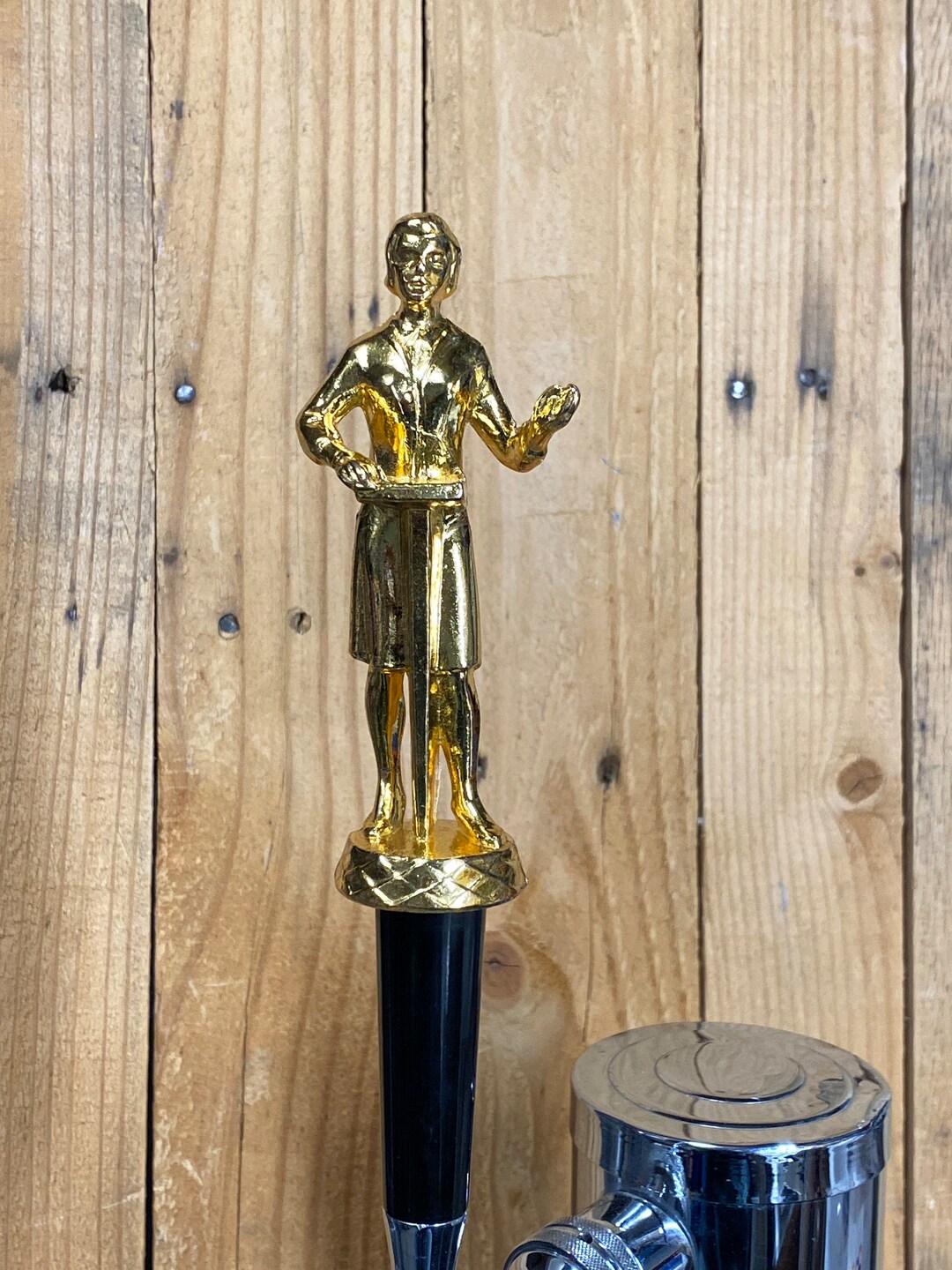 Speech Debate Beer Keg Tap Handle Vtg Metal Trophy Knob Pull - Etsy