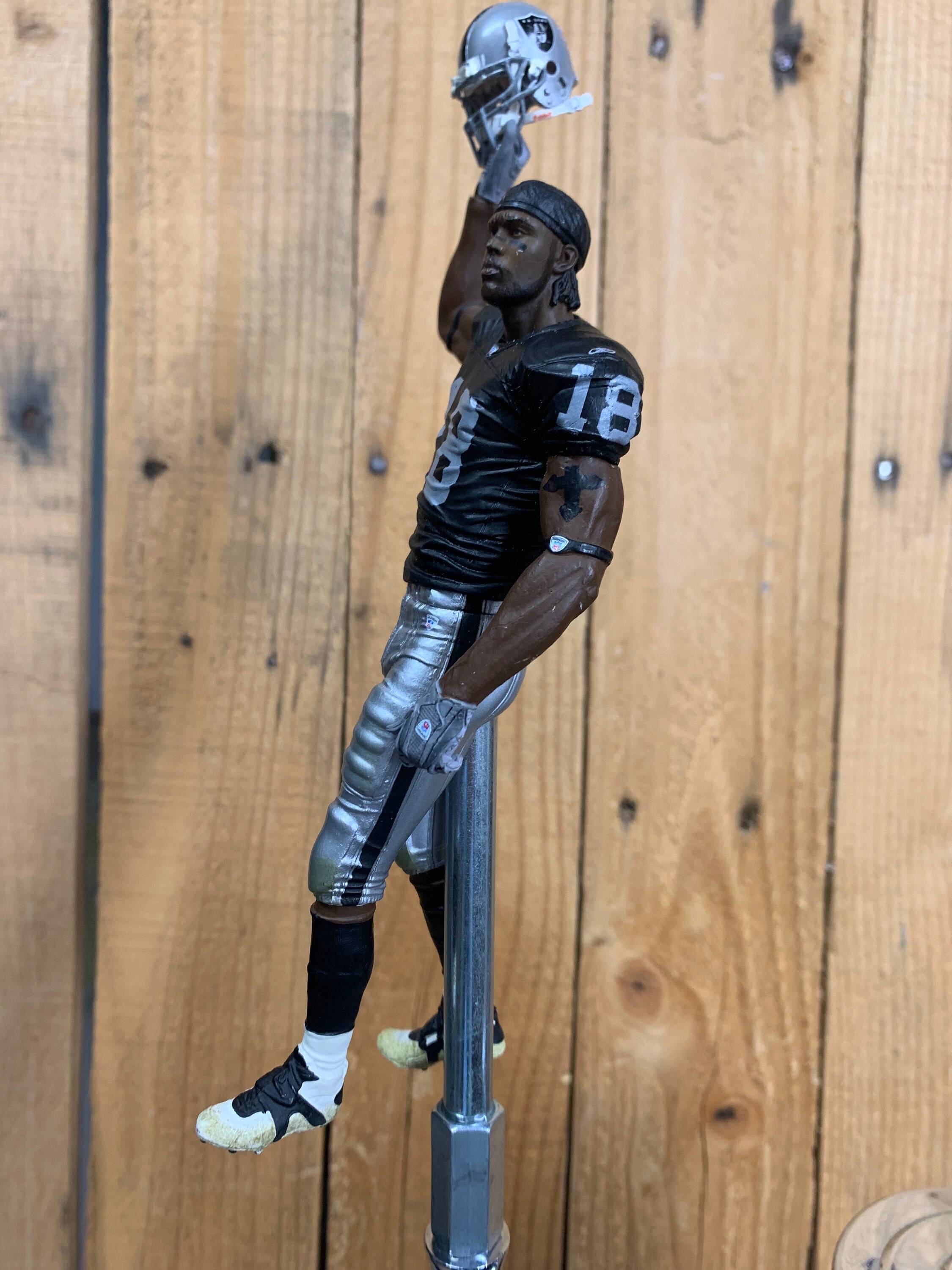 Oakland Raiders Tap Handle for Beer Keg Kegerator NFL Football | Etsy