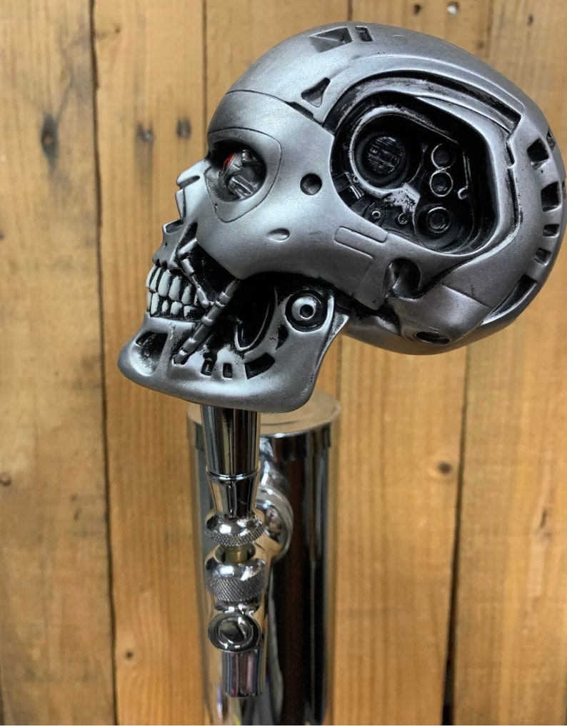 The Terminator Beer Keg Tap Handle | Etsy