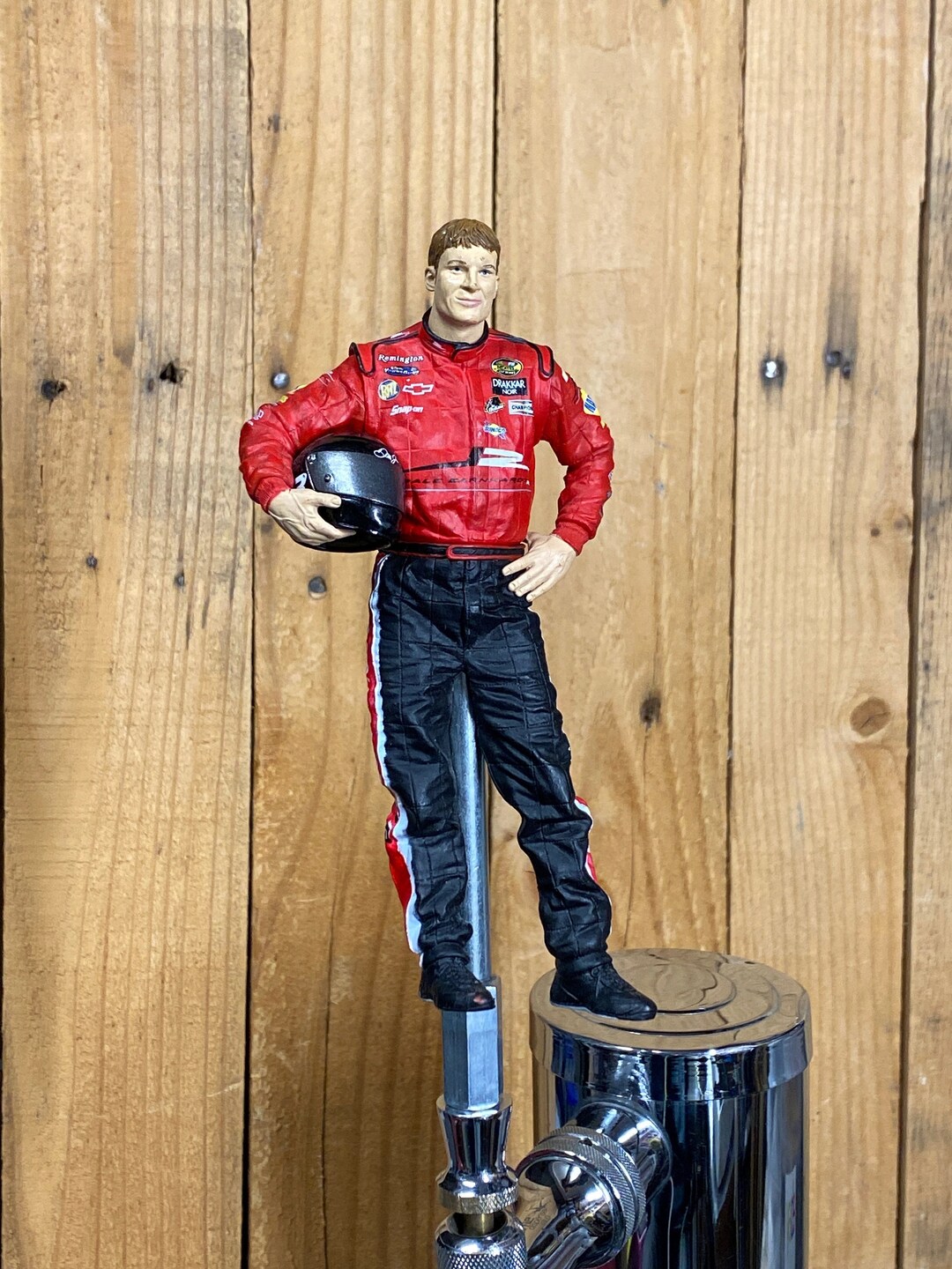 Dale Earnhardt Jr NASCAR Beer Keg Tap Handle Helmet - Etsy