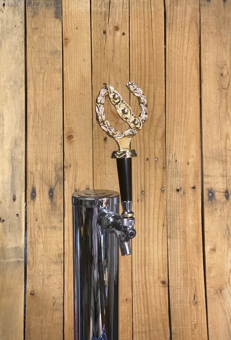 Sweet Peas Beer Tap Handle Vintage Metal Trophy - Etsy