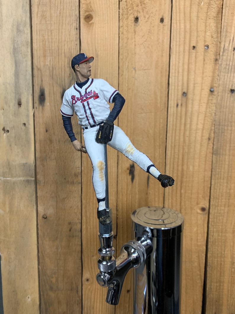 Atlanta Braves Baseball Beer Keg Tap Handle MLB Greg Maddux - Etsy