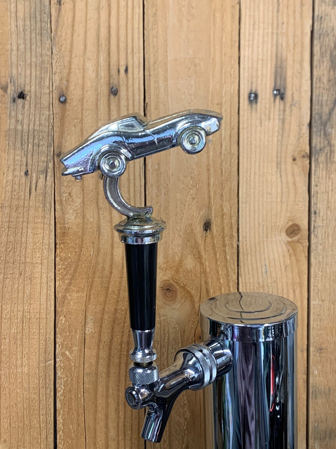 Silver Sports Car Trophy Tap Handle for Beer Kegerator - Etsy