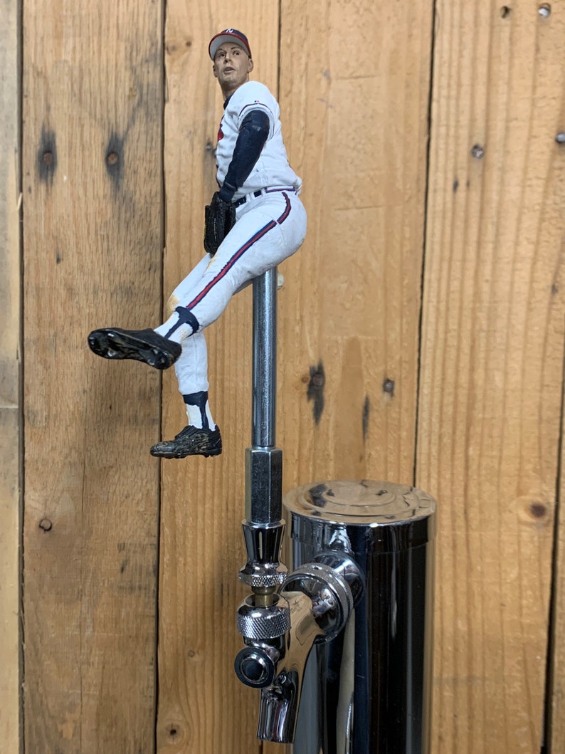 Atlanta Braves Baseball Beer Keg Tap Handle MLB Greg Maddux - Etsy