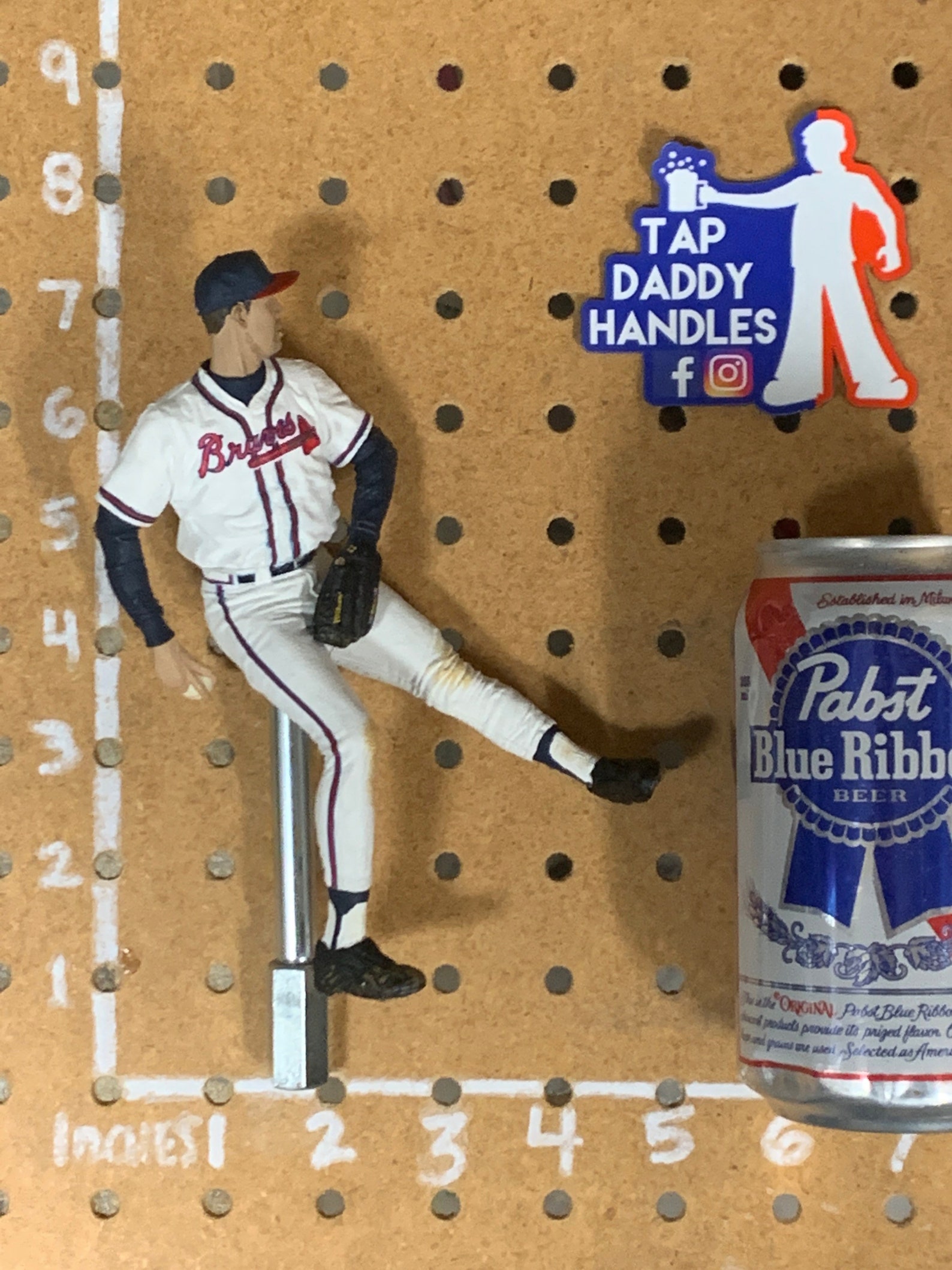 Atlanta Braves Baseball Beer Keg Tap Handle MLB Greg Maddux | Etsy