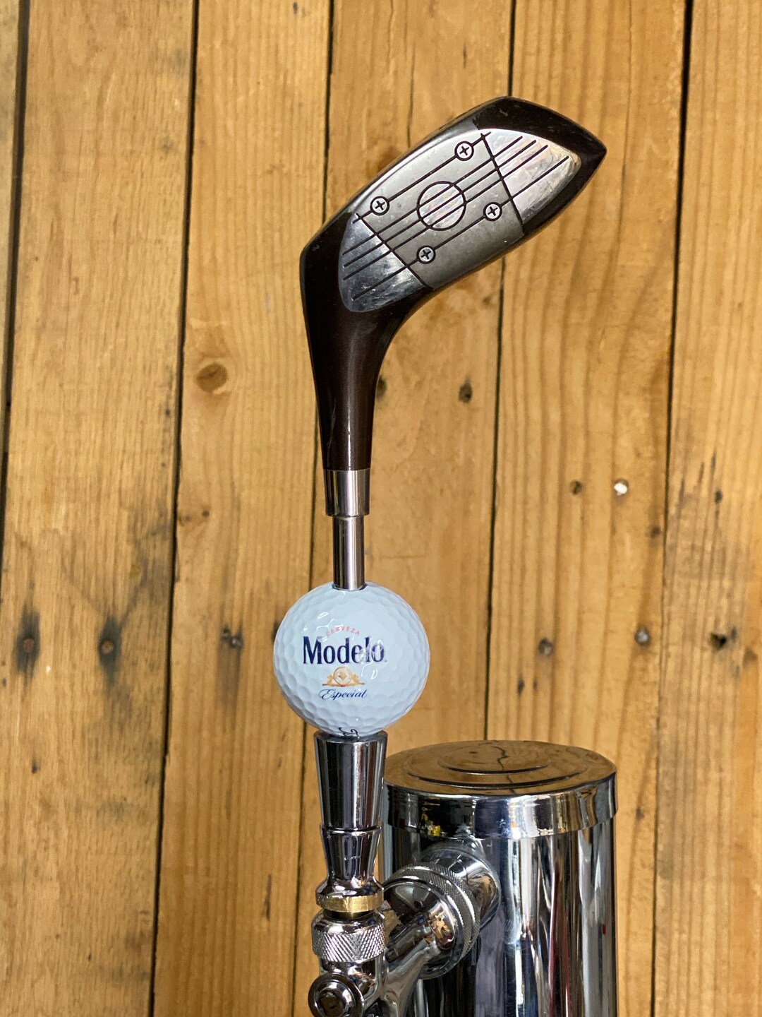 Modelo Beer Tap Handle Upcycled Driver Golf Club & Ball - Etsy