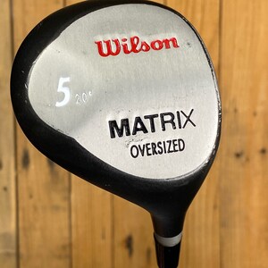 Golf Club Beer Tap Handle Wilson 5 Wood Driver Club and Titleist Ball ...