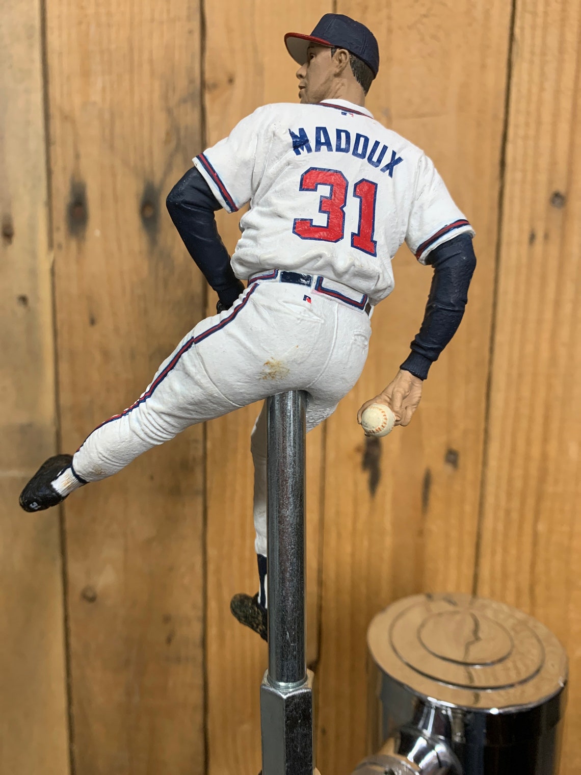 Atlanta Braves Baseball Beer Keg Tap Handle MLB Greg Maddux - Etsy