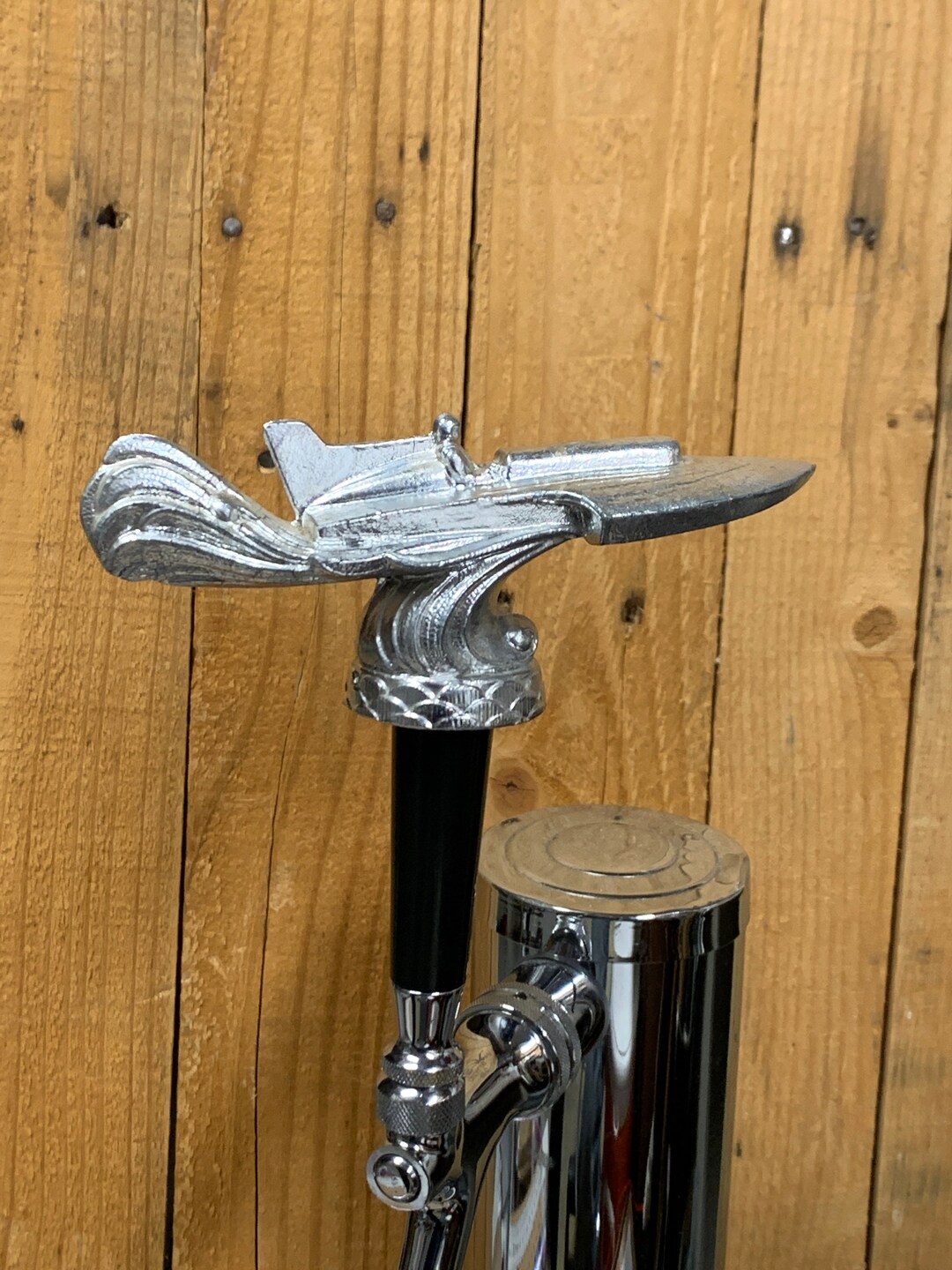 Speedboat Boat Beer Tap Handle Vintage Silver Metal Trophy - Etsy