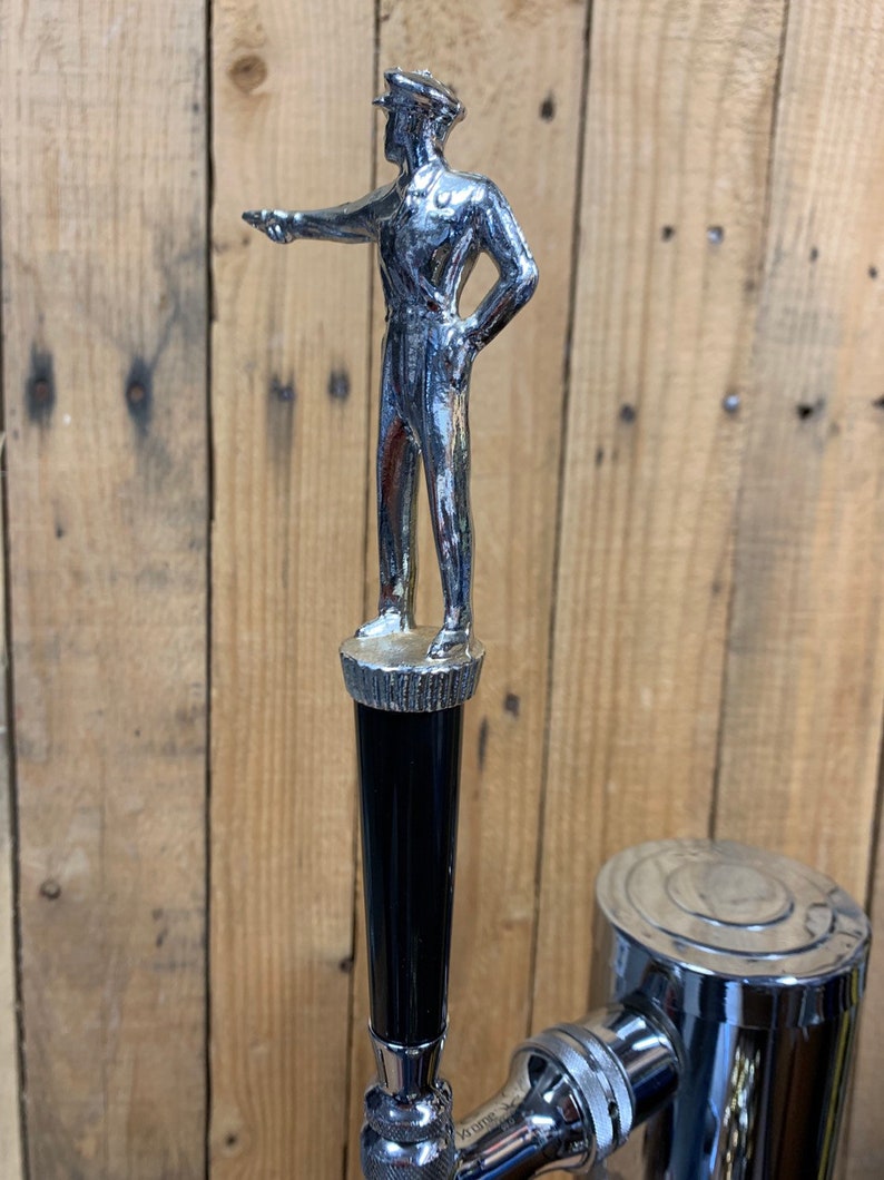 Policeman Tap Handle for Beer Keg Vintage Metal Trophy | Etsy