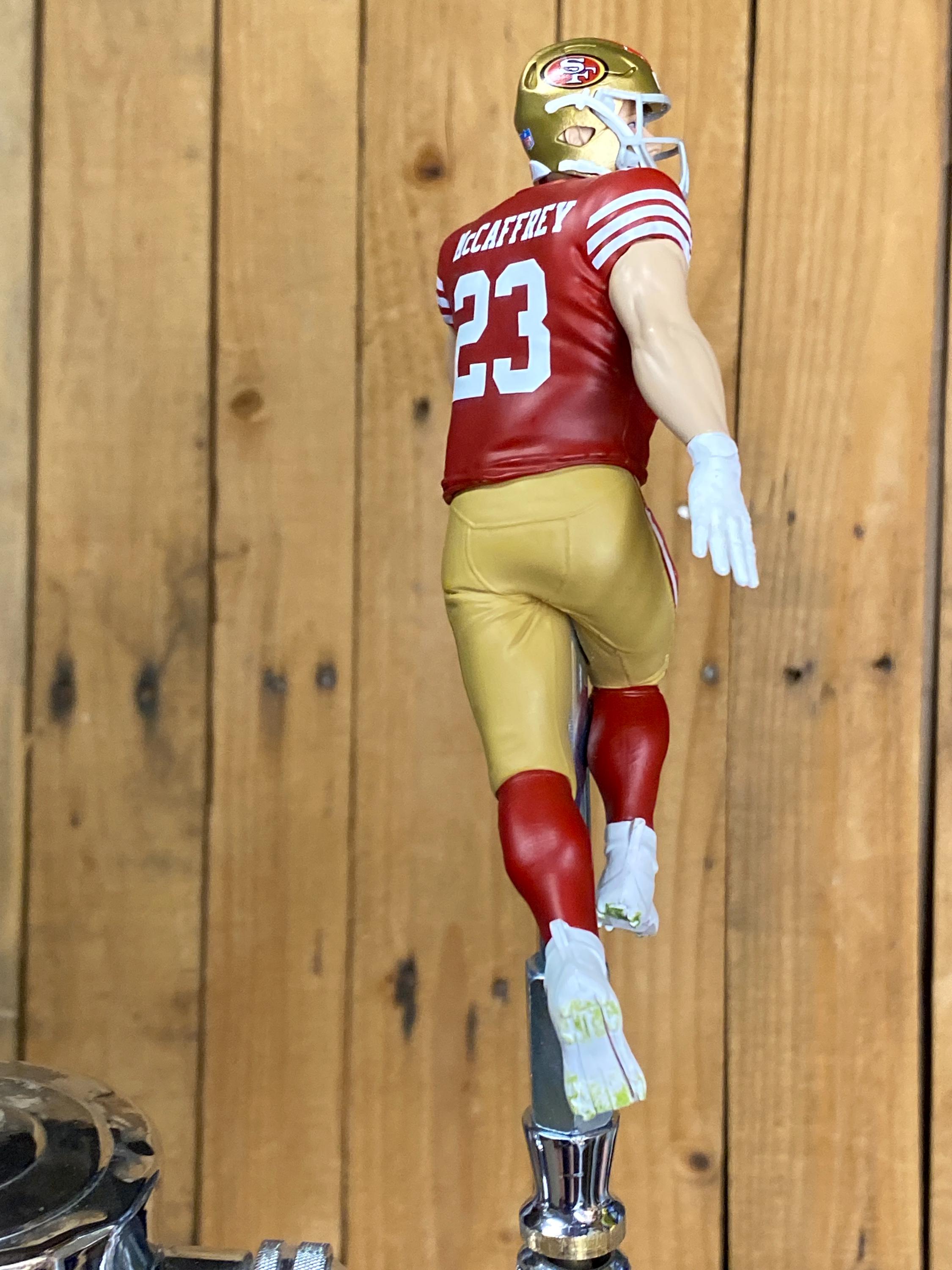 San Francisco 49ers Beer Tap Handle NFL Football Christian Mccaffrey - Etsy