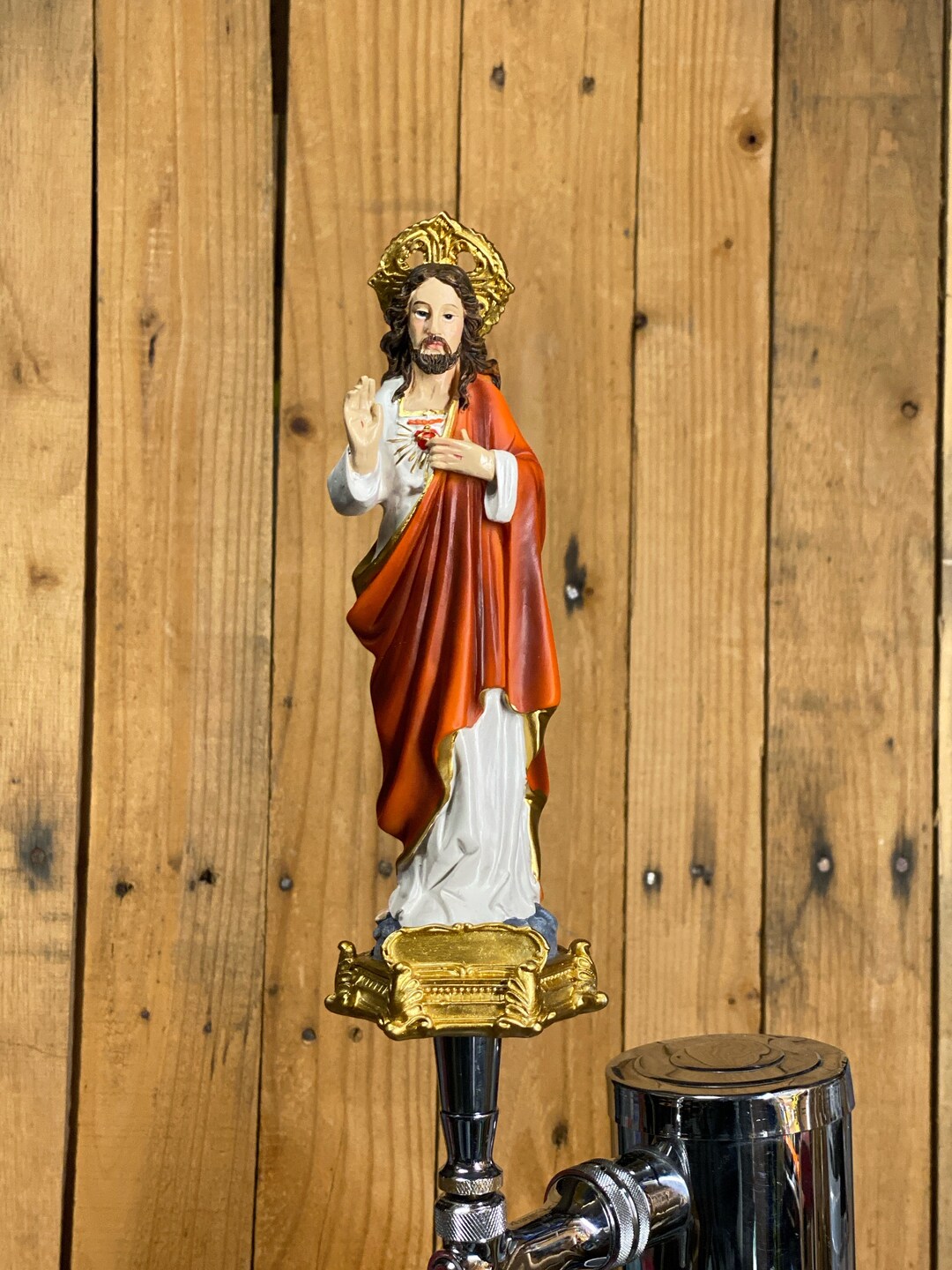 Jesus Christ Beer Tap Handle - Etsy