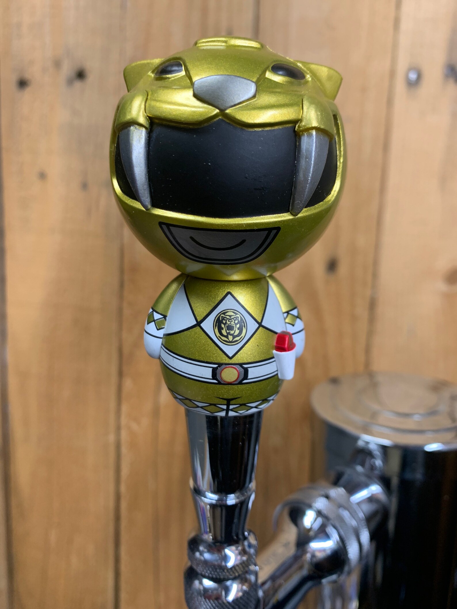 Mighty Morphin Power Rangers Beer Keg Mini Tap Handle Yellow | Etsy