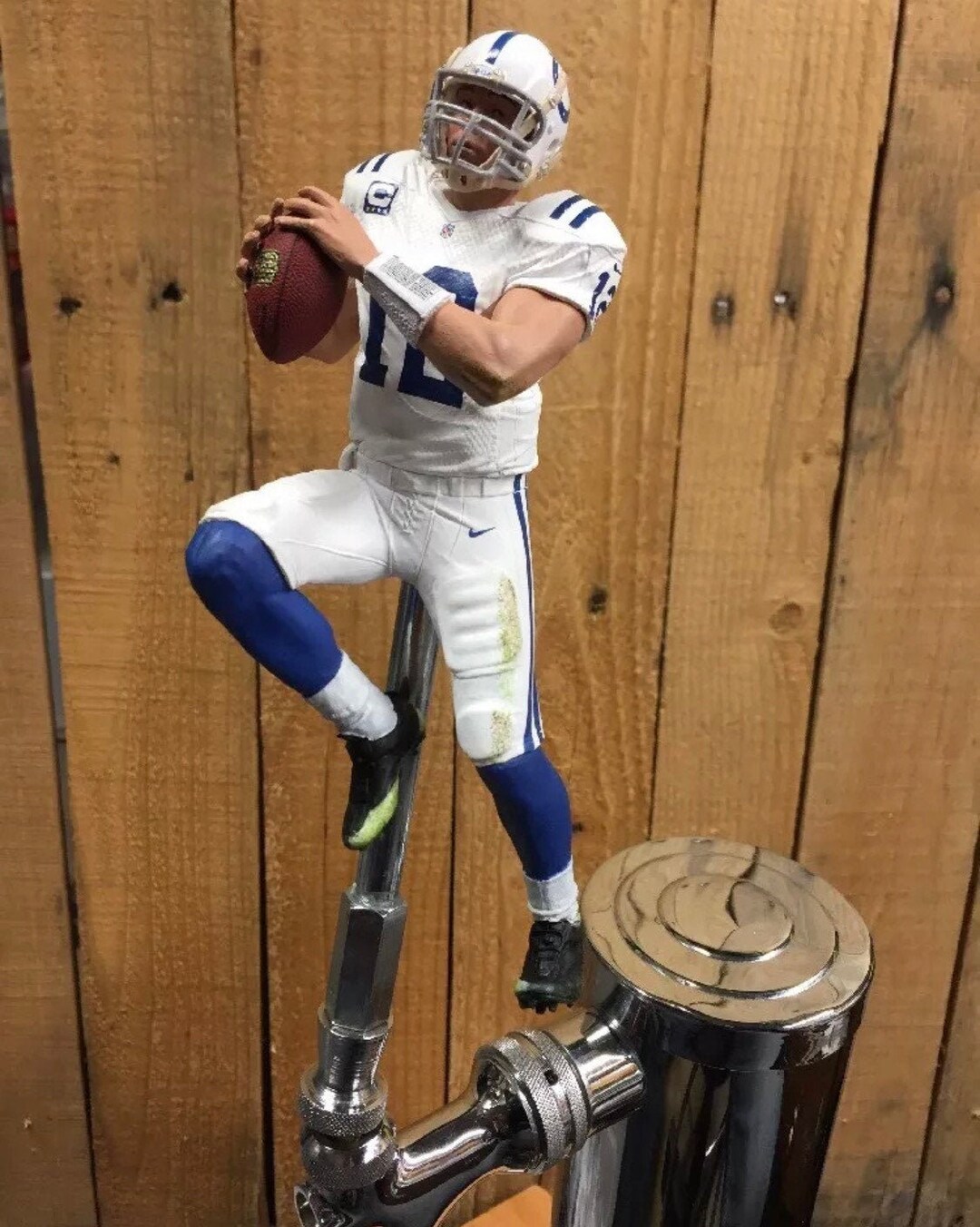 Indianapolis Colts Beer Keg Tap Handle Andrew Luck White Jersey - Etsy