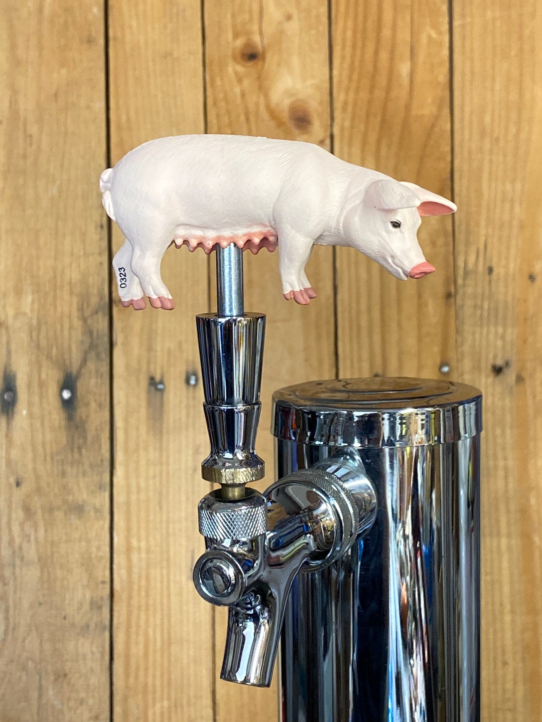 Pig Mini Beer Tap Handle Sow Farm Gift Home Bar Decor Farmer Gift - Etsy