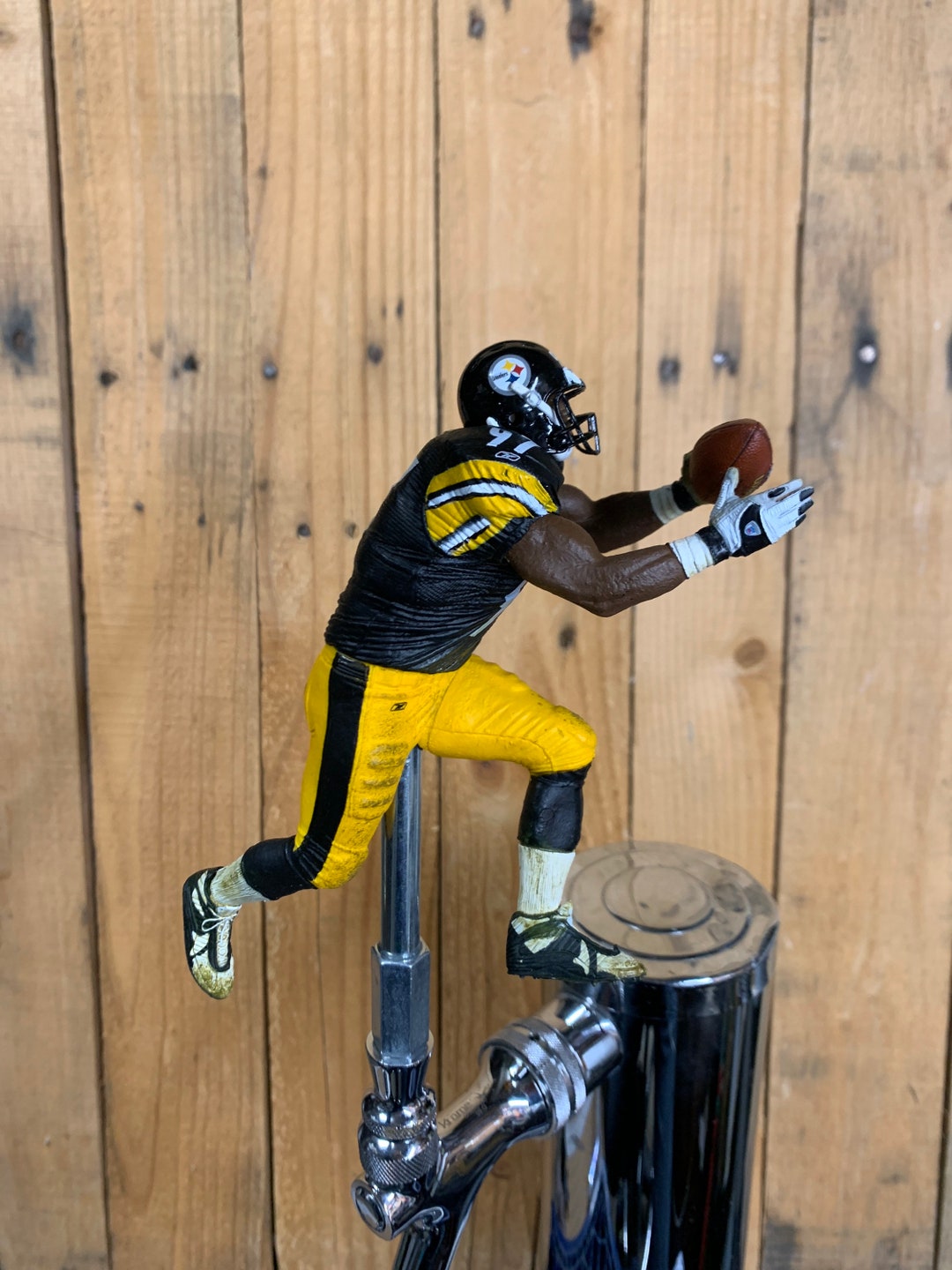 Pittsburgh Steelers Football Tap Handle for Beer Keg Kegerator Kendrell ...
