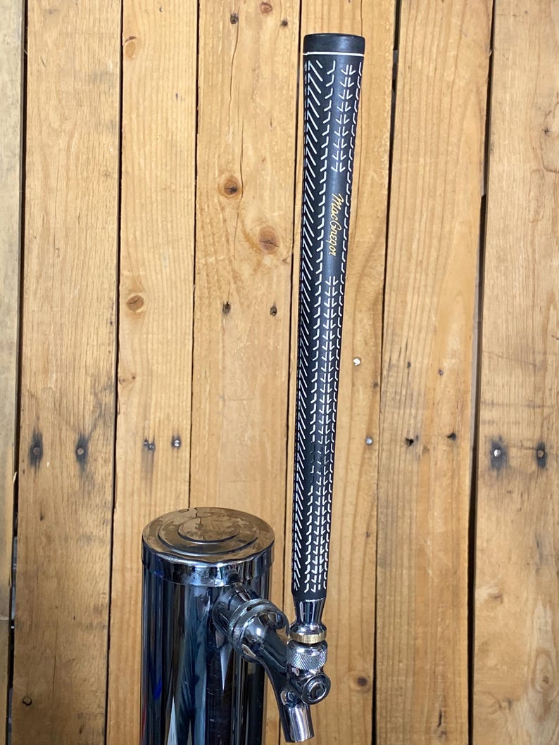 Vintage Golf Club Grip Beer Tap Handle Black and White - Etsy