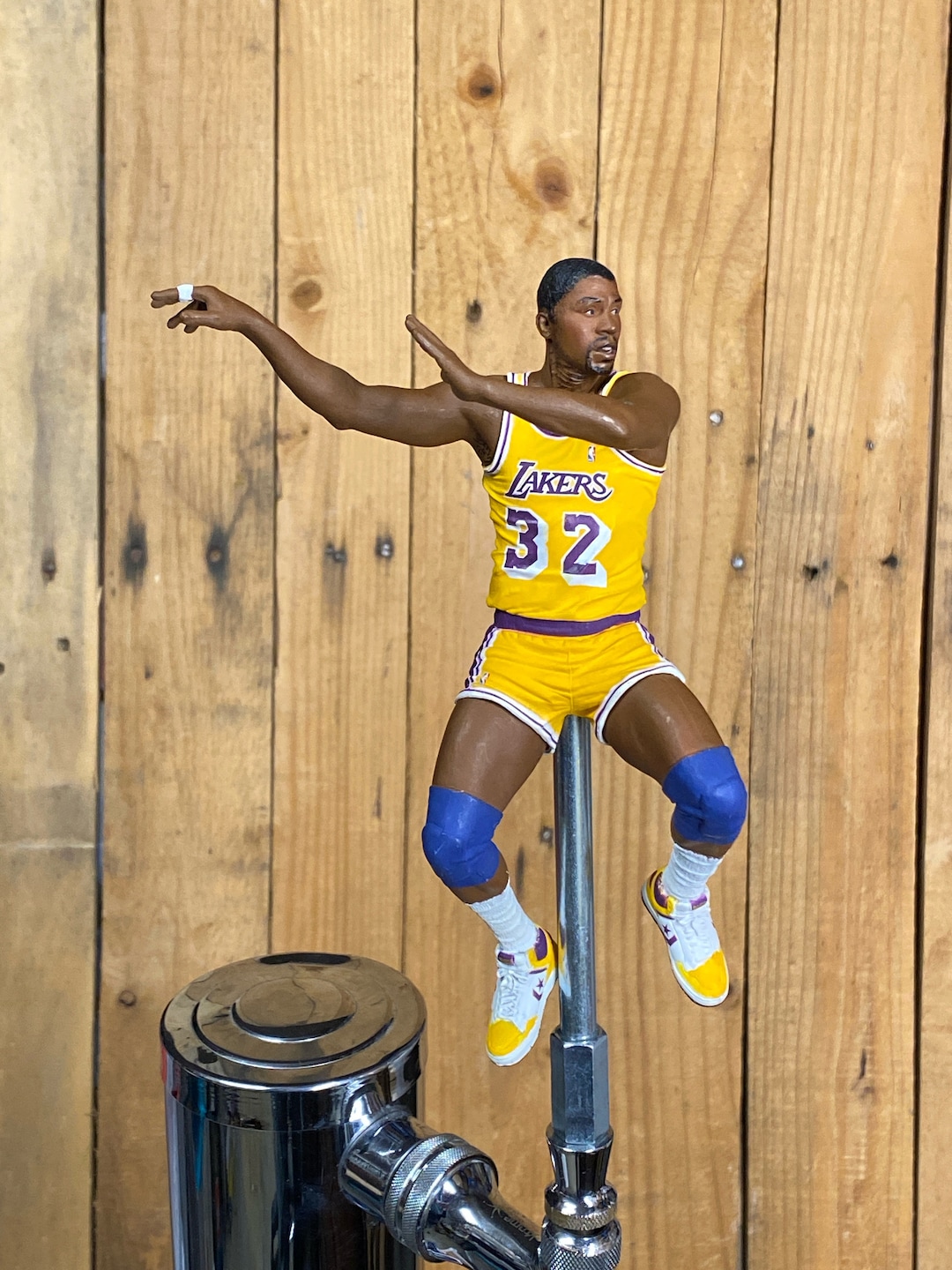 Los Angeles Lakers Beer Keg Tap Handle for Kegerator Magic Johnson - Etsy