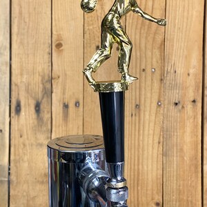 Men’s Bowling Gold Trophy Beer Tap Handle - Etsy