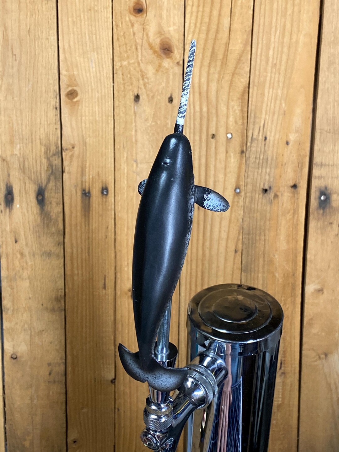 Narwhal Whale Beer Tap Handle for Kegerator Keg Marine Animal Life - Etsy