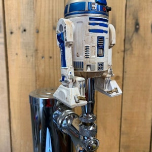 Star Wars R2D2 Beer Keg Tap Handle for Kegerator - Etsy