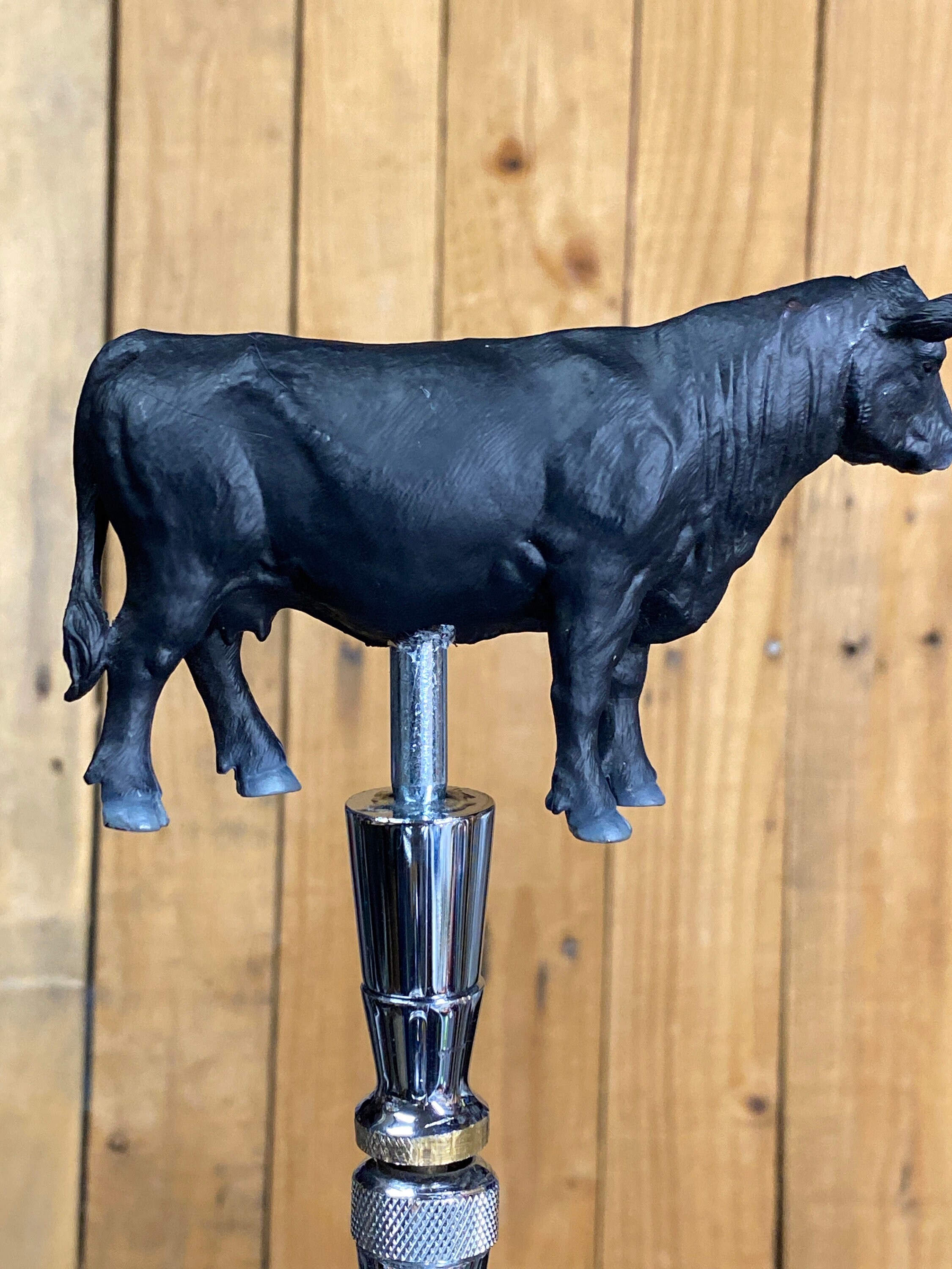 Black Angus Cow Beer Tap Handle - Etsy