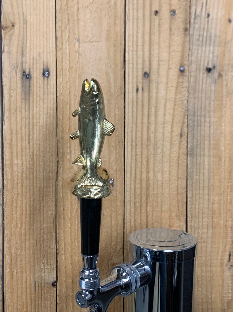 Trout Fishing Trophy Tap Handle for Beer Keg Kegerator - Etsy