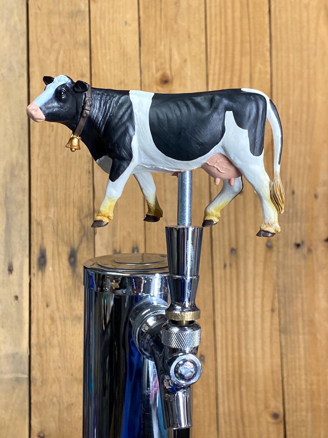 Holstein Cow Beer Tap Handle - Etsy