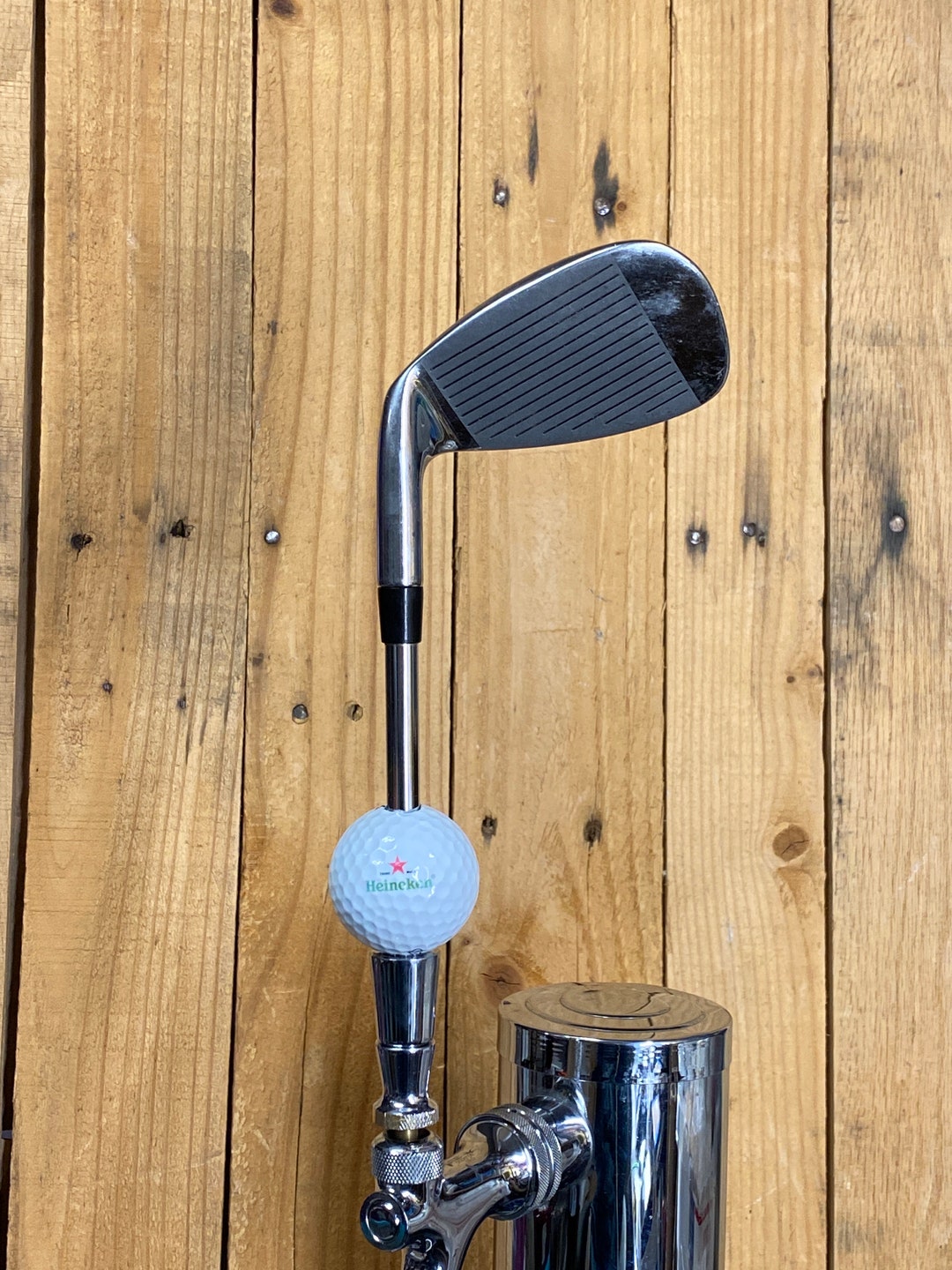 Heineken Golf Club Beer Tap Handle: Upcycled Kegerator Handle - Etsy