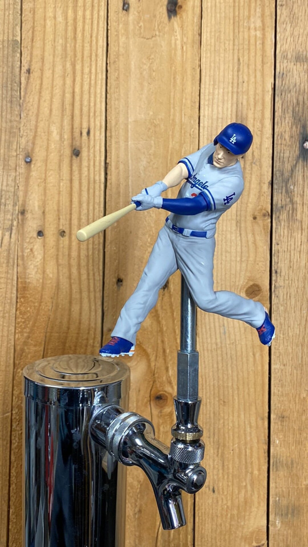 Los Angeles Dodgers Baseball Beer Keg Tap Handle MLB Cody Bellinger - Etsy
