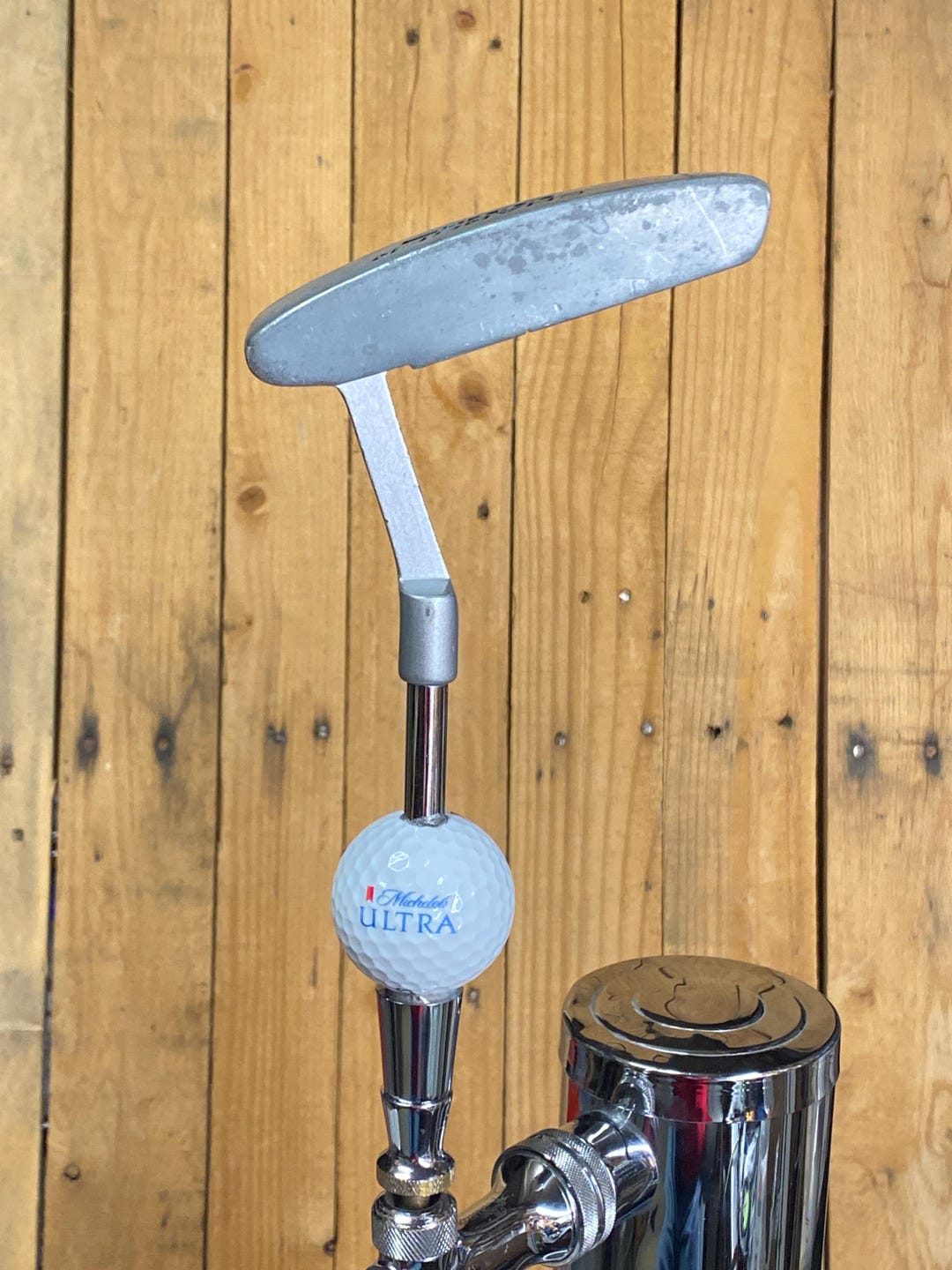 Michelob Ultra Tap Handle for Beer Keg Kegerator Vtg Putter Golf Club ...