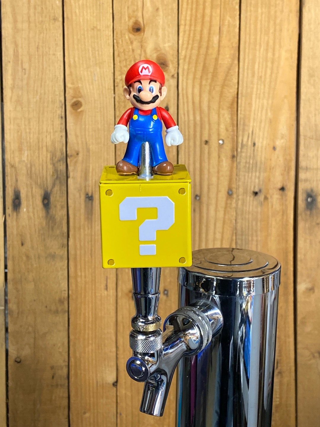 Super Mario Bros Beer Tap Handle - Etsy