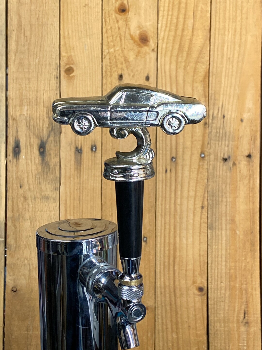 Ford Mustang Fastback Beer Keg Tap Handle for Kegerator Metal Car ...