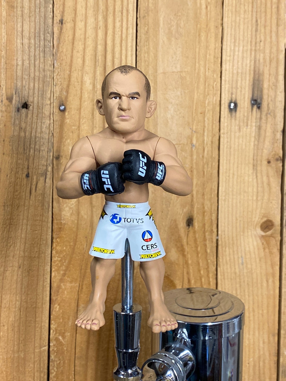 Ultimate Fighting Beer Keg Tap Handle Georges St Pierre - Etsy