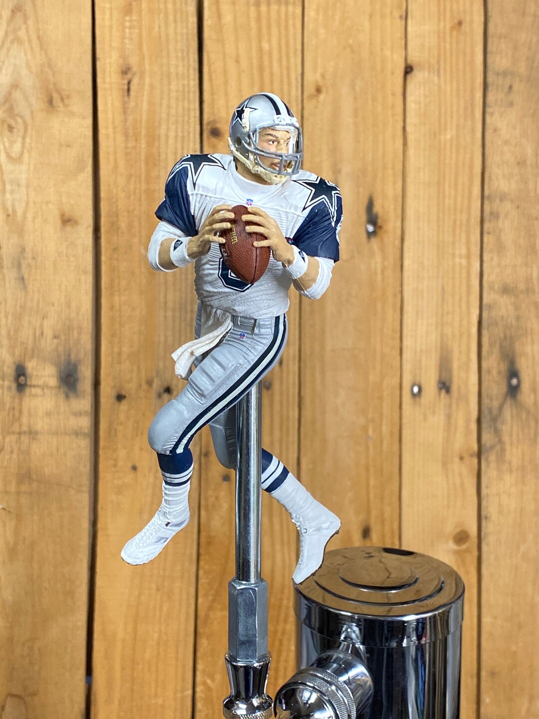 Dallas Cowboys Tap Handle NFL Football Quarterback Beer Keg - Etsy